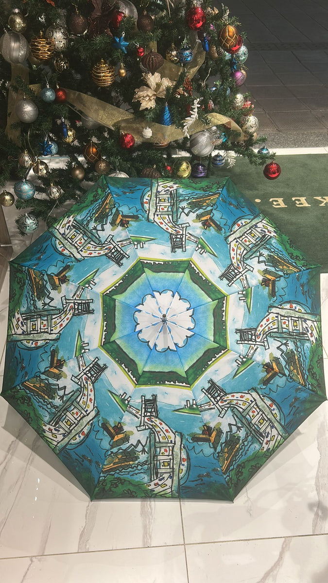 LEUNG SO KEE Hong Kong x FANCESCO MAGLIA Italy Umbrella (HK Pattern ...